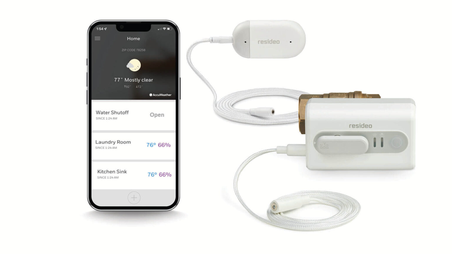 The Resideo Braukmann L5 Wifi Leak Shutoff Valve | Top Notch